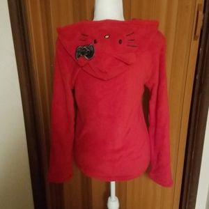 Hello Kitty | Jackets & Coats | Hello Kitty Red Soft Jacket | Poshmark